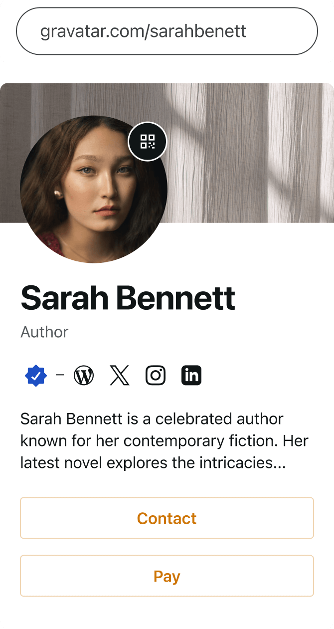 Your Free Avatar, Profile, and Link In Bio | Gravatar